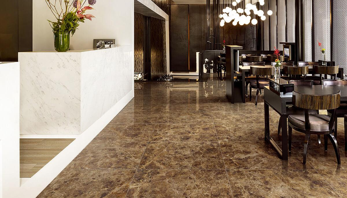 Marron Emperador Marble Tile